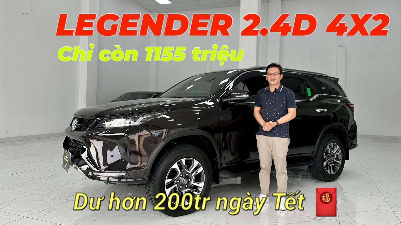 Toyota Fortuner Legender 4x2 2.4 máy dầu số tự động- sx 2022| 7 chỗ gầm ...