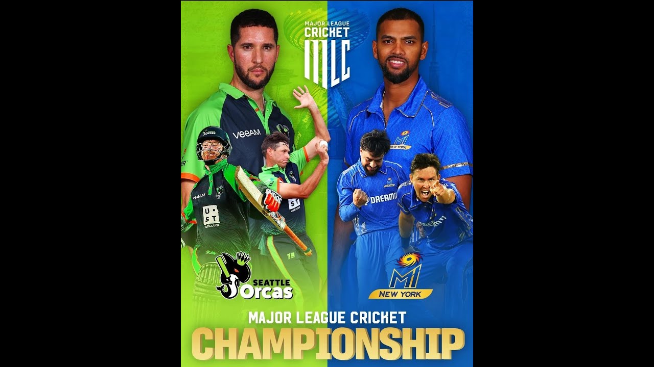 MLC Final Match Highlights | Mi New York vs Seattle orcas |Nicholas ...