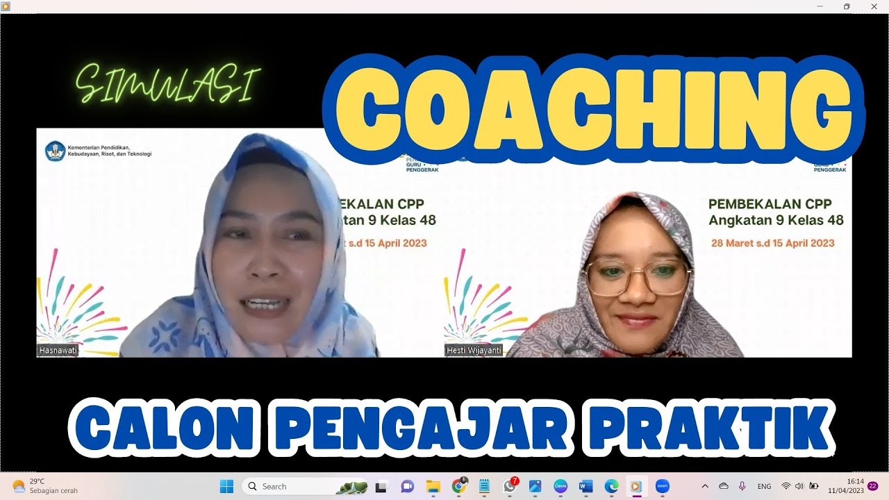 SIMULASI COACHING // CPP-PGP ANGKATAN 9 - YouTube