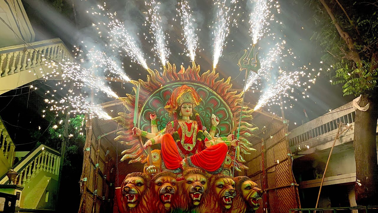 Kothapet Devi aagman 2022 | Durga mata aagman 2022 | Yuva Bhaktha ...