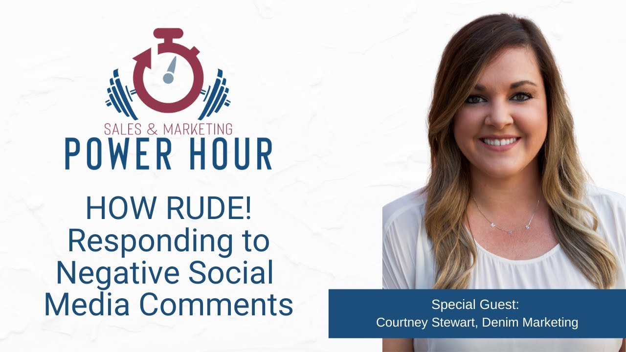 How Rude! Responding to Negative Social Media Comments - YouTube
