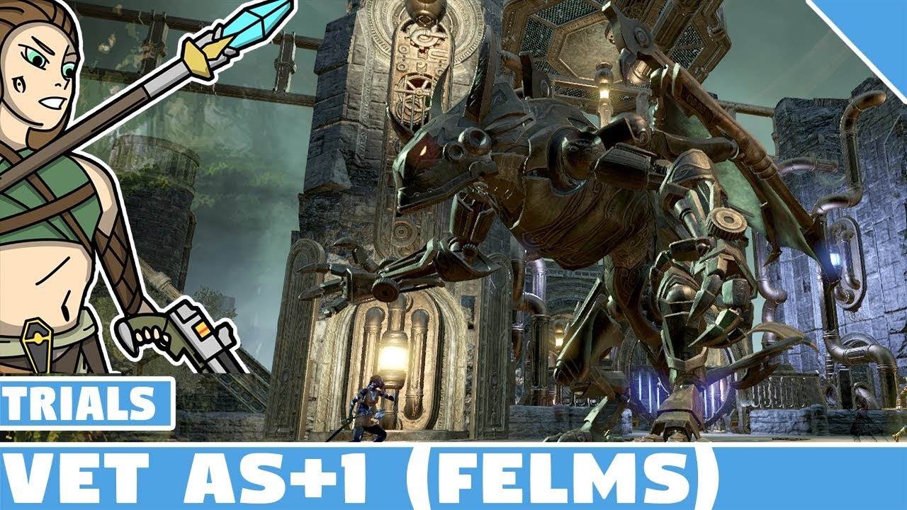 Vet Asylum Sanctorium + 1 (Felms) | ESO Trials | vAS+1 - YouTube