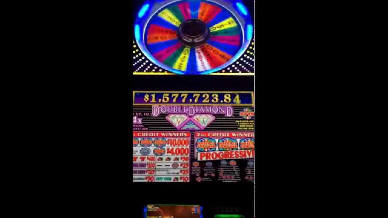 Wheel of fortune $5 slot machine small bonus win - YouTube