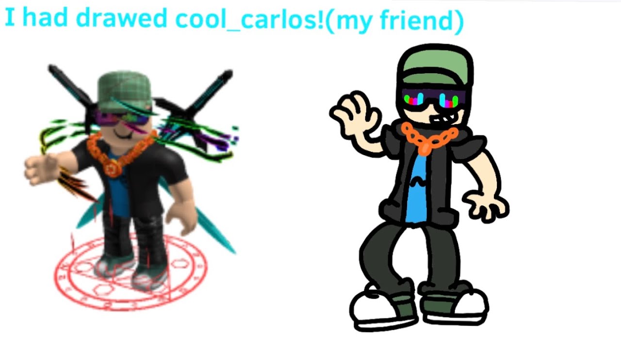 I had drawed cool_carlos(my friend) | Drawing | FlipaClip - YouTube