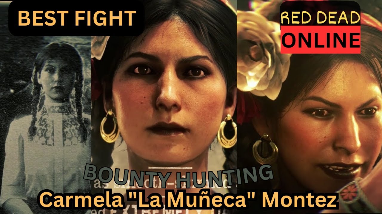 Red Dead Online BEST | Legendary Bounty #12 - Carmela "La Muñeca ...