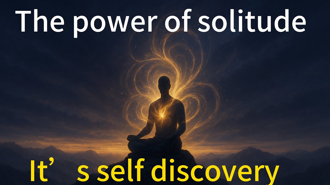 The power of solitude- When You Finally Learn to Be Alone, Everything ...