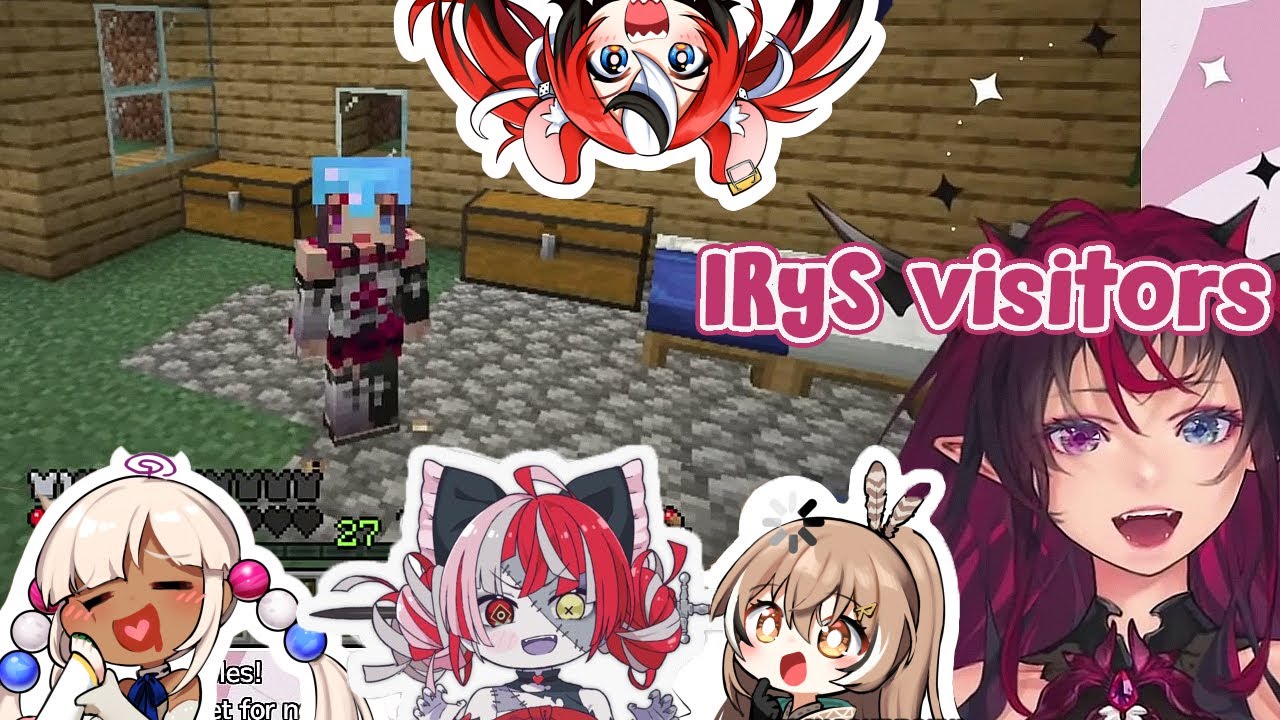 IRyS House Visit By Holo Council & Ollie / Hololive EN - YouTube