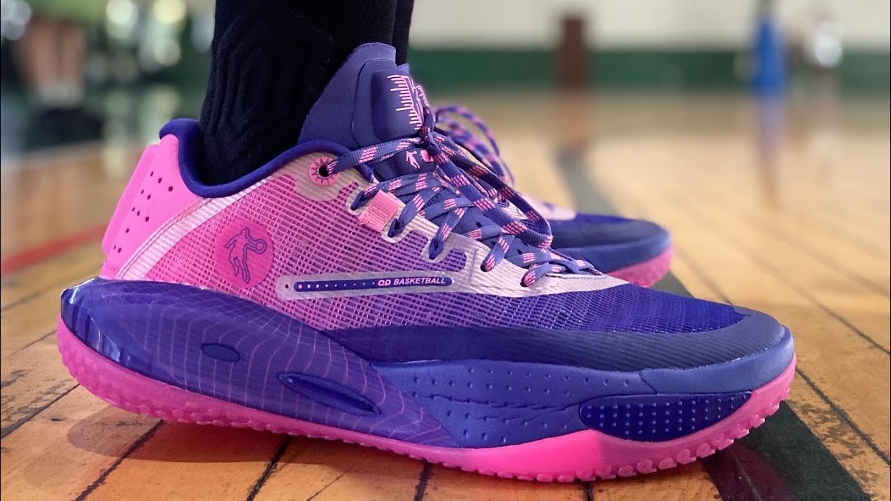 Keldon Johnson Qiaodan (QD) Fengci Rise Basketball Shoes - YouTube