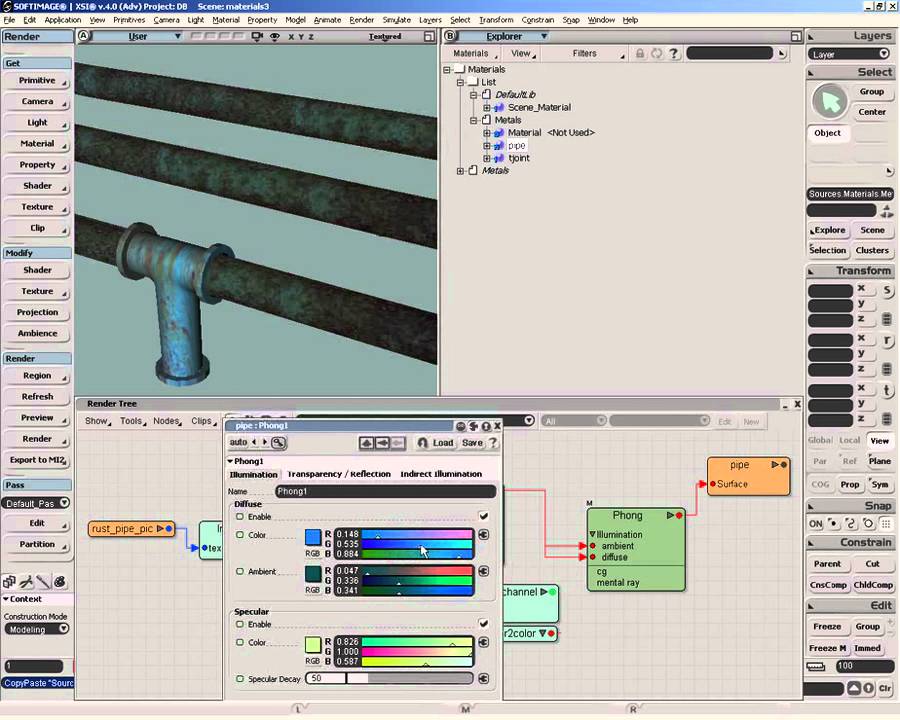 Texturing: Materials - YouTube