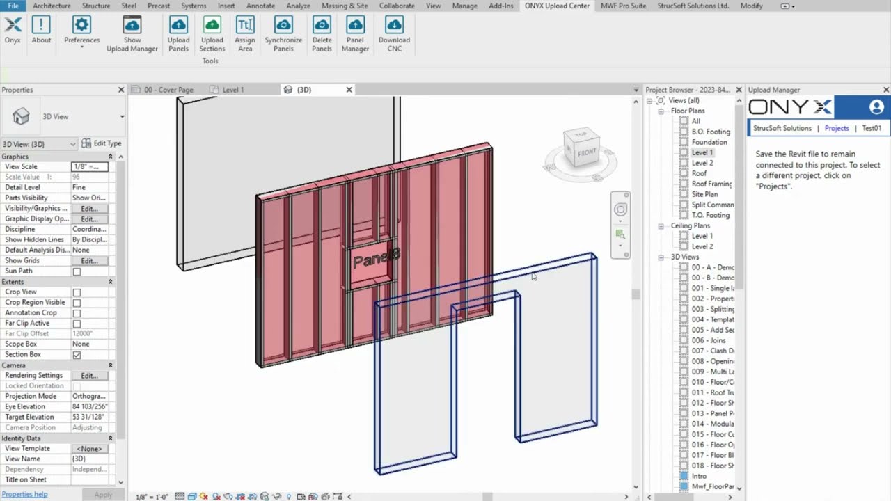 How to 'Lock' Wall Panels | Revit® Framing Software - YouTube