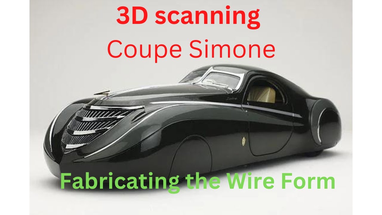 3D scanning Coupe Simone for body fabrication - YouTube