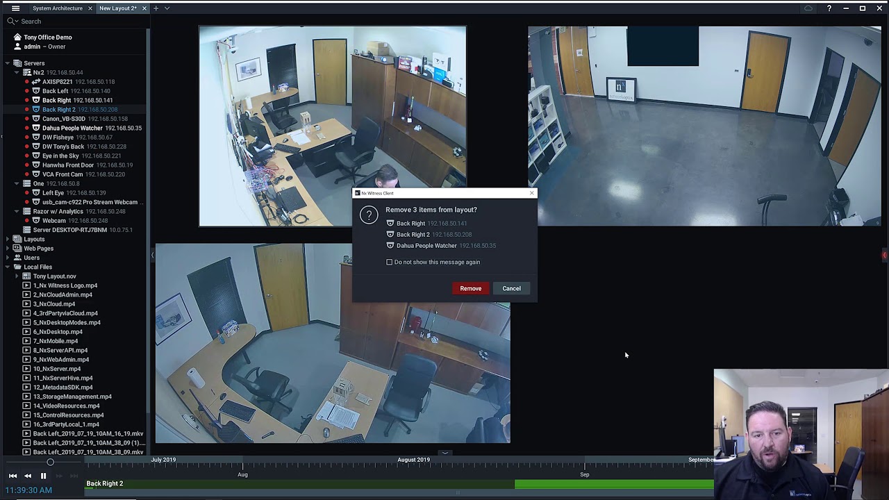 Minimum Layout Grid - Nx Witness v4.0 - YouTube