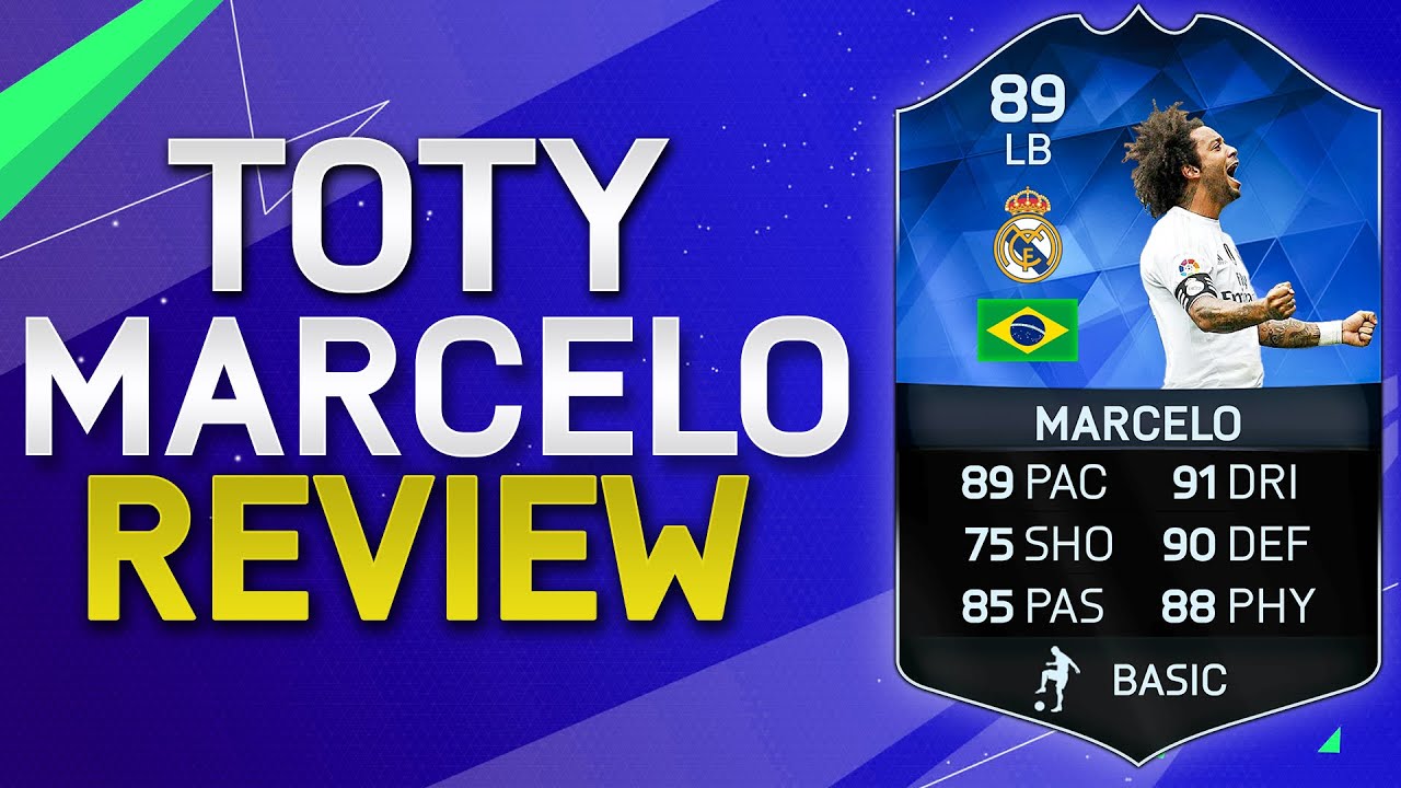 FIFA 16: TOTY MARCELO REVIEW 89 +INGAME STATS! FIFA 16 ULTIMATE TEAM ...