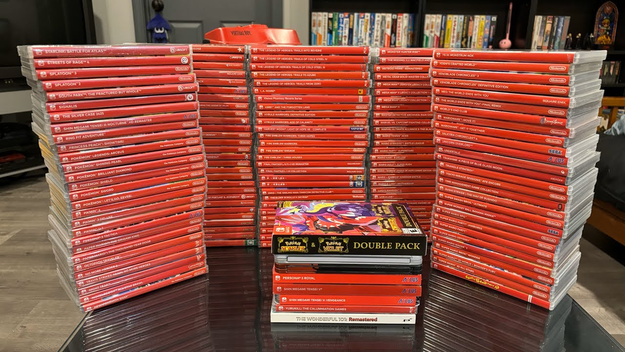 My Nintendo Switch Game Collection (150+ Games!) - YouTube