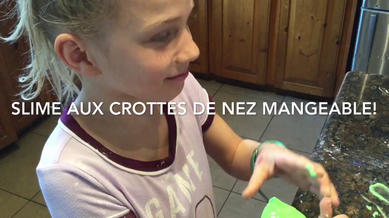 SLIME au Jello mangeable - YouTube