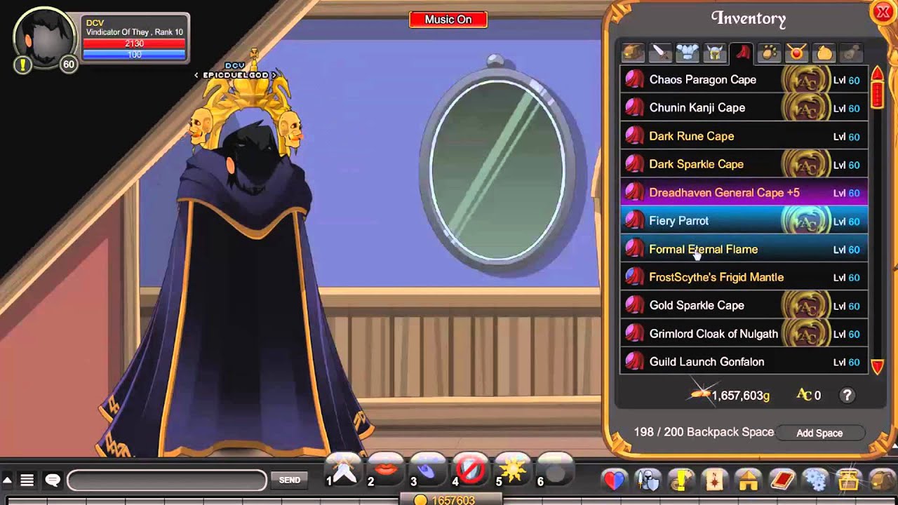 AQW | DCV's AQWorlds Account (All Items) - YouTube