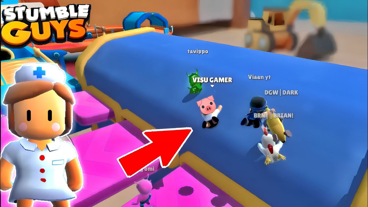 Stumble Guys Nurse Outfit Funny Gameplay 🤣 # 2 - YouTube