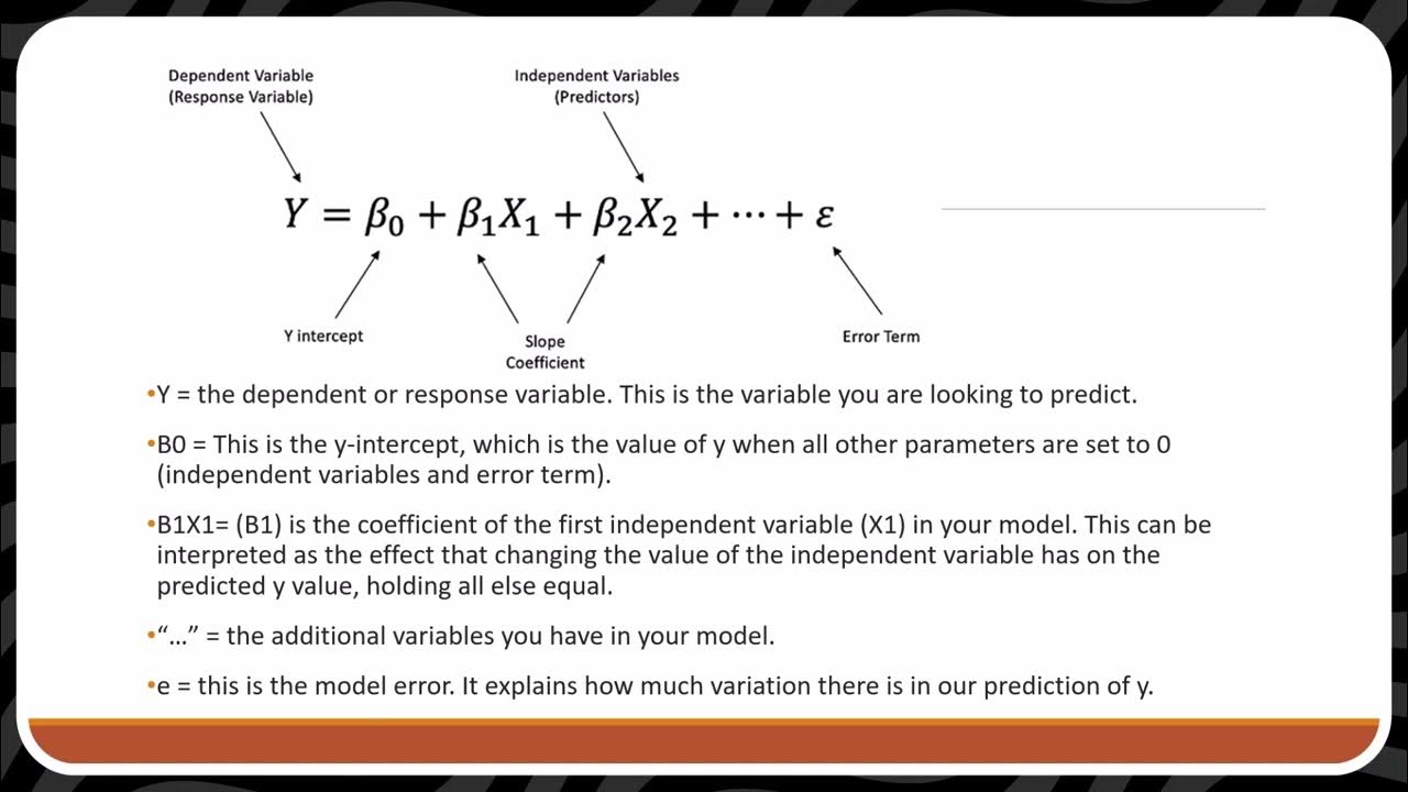 Multiple Linear Regression - Intuition and Background - YouTube