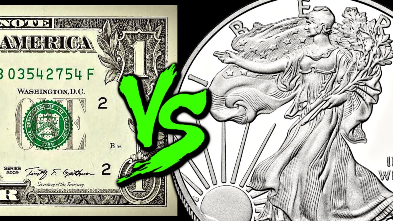 THE VALUE OF SILVER VS. THE DOLLAR - YouTube