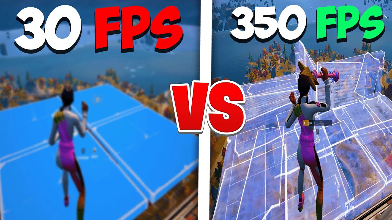 I PLAYED on Every FPS in Fortnite! - YouTube