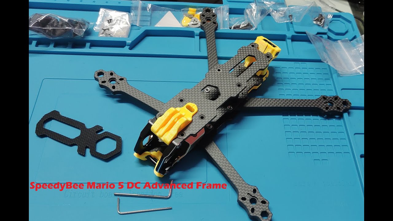 Mario 5 DC Advanced 5" FPV Frame assembly_About Frame_01 - YouTube