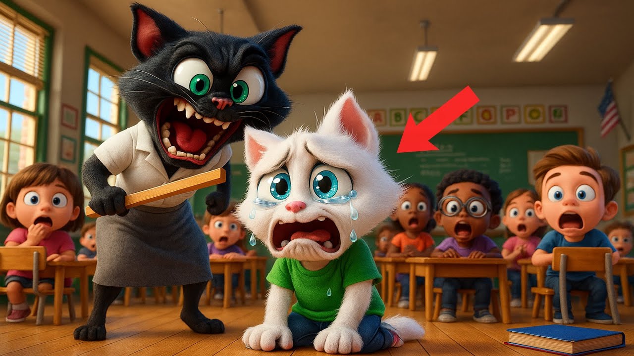 Art Class Nightmare: Kitten's Heartbreaking Tale 😿💔 | Emotional Cat ...