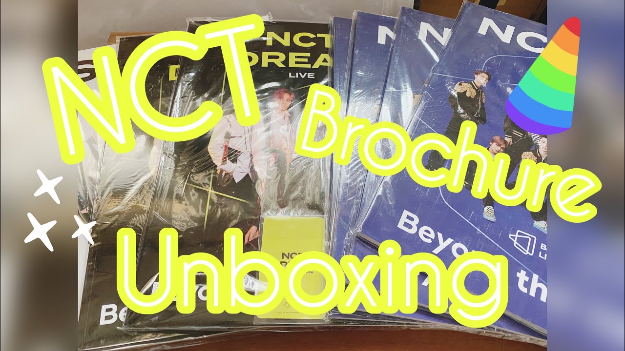 ♡NCT Beyond Live Brochure Unboxing パンフレット 開封 購入品 - YouTube