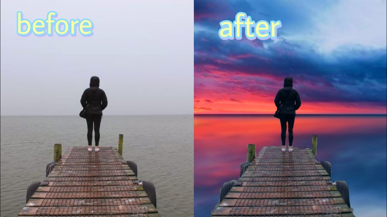 How To Make Sky Look background AWESOME - PicsArt Editing @samstudio30 ...