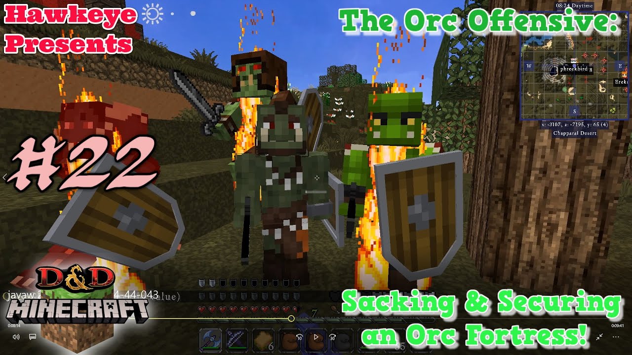 D&D Minecraft - #22: The Orc Offensive - Sacking and Securing an Orc ...
