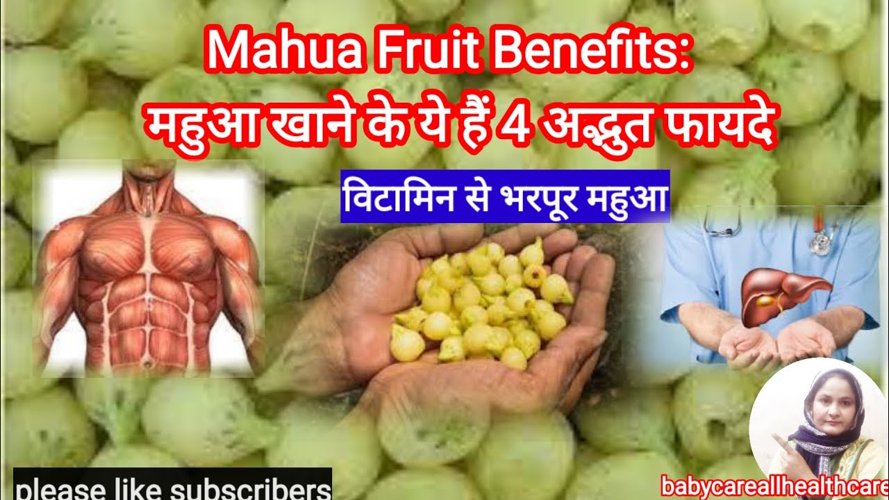 महुआ खाने के फायदे/mahua fruits benefits/babycareallhealthcare ...