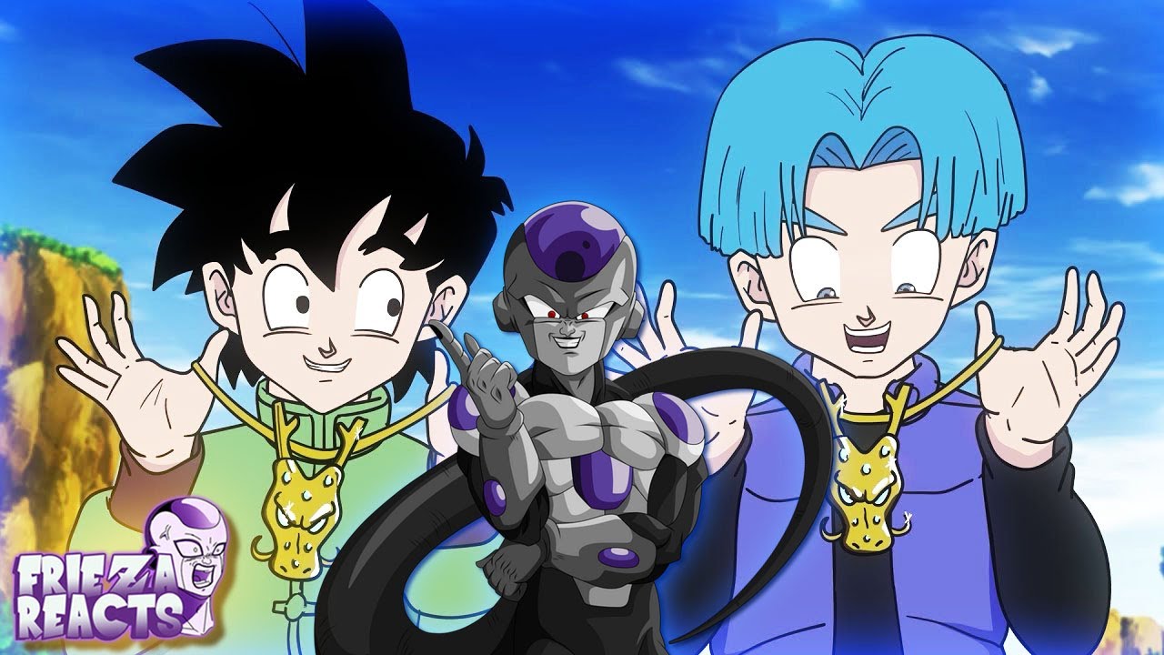 Black Frieza Reacts To Shenron Diamonds - Goten and Trunks Official ...