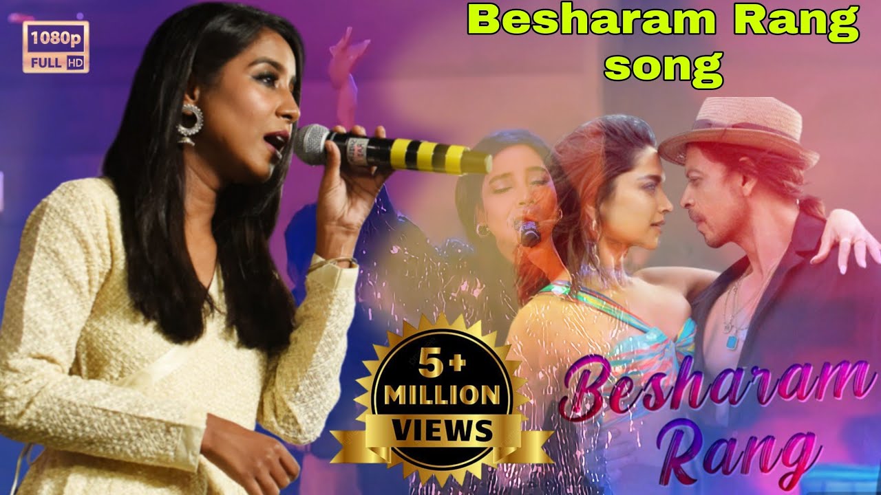Besharam Rang song | Shilpa Rao | stage show | Pathan muvie Song - YouTube