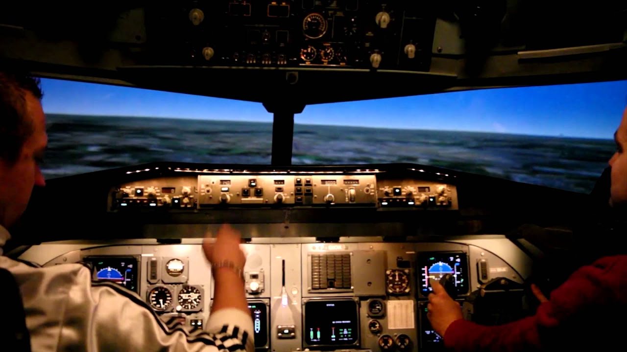 Fokker F100 Simulator Training - YouTube