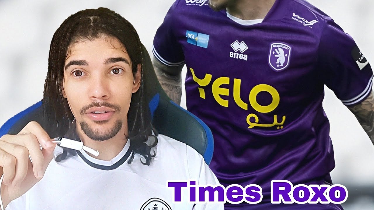 Times dos Uniformes Roxo no Futebol - YouTube