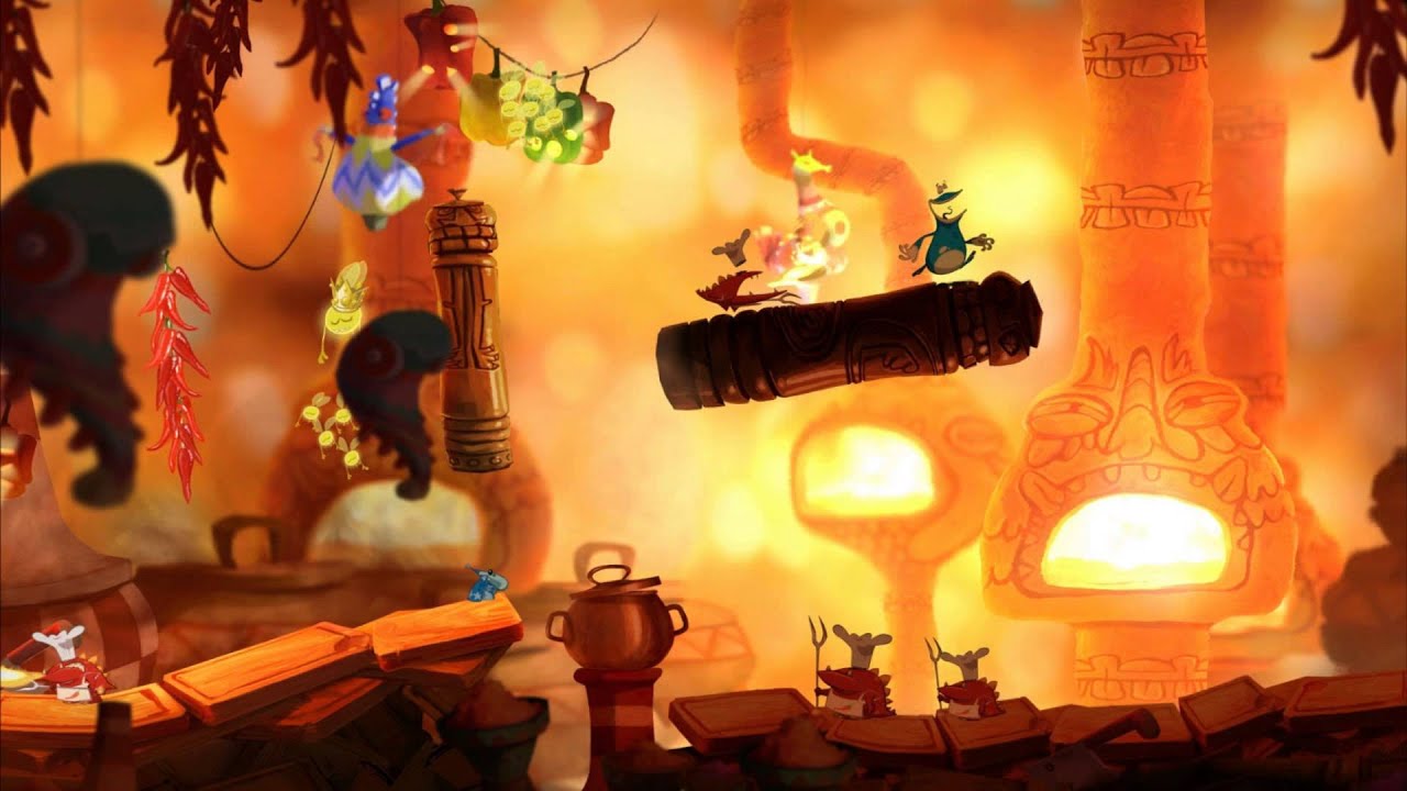 Klagmar's Top VGM #1,782 - Rayman Origins - Gourmand Land ~ Dashing ...