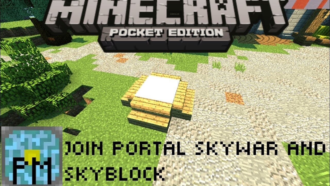 Pocketmine Plugin | Join Portal SkyWar | PHP7 | Tutorial - YouTube