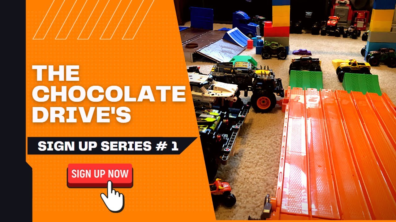 Monster Truck Diecast Racing : Sign Up Series #1 - YouTube