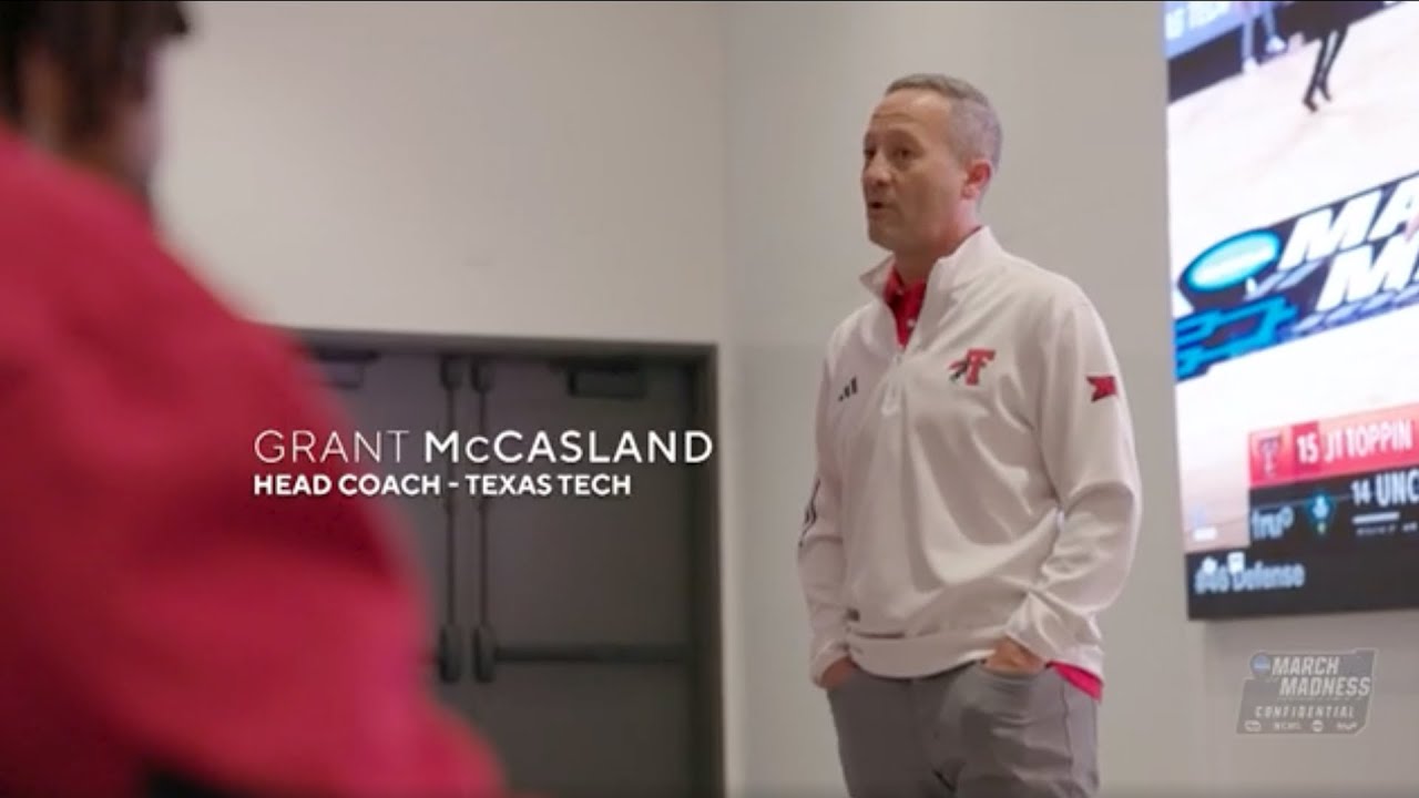 Grant McCasland delivers a message to his team about staying focused ...