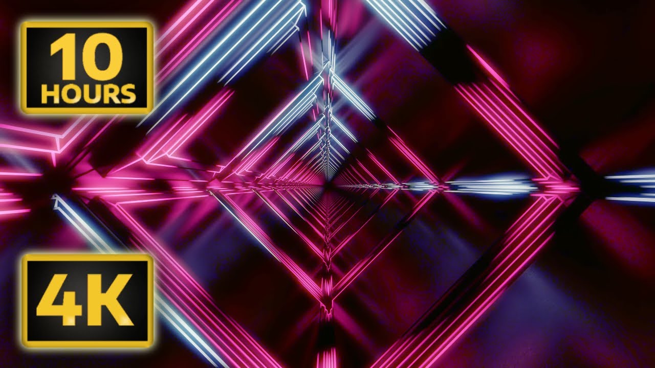 4K BACKGROUNDS Relaxation Screensaver 10 Hours Colorful Video Metallic ...