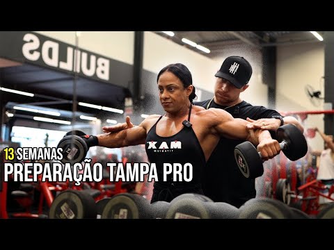 Treino De Ombros Rumo ao Tampa Pro 2024 | 13 Semanas |