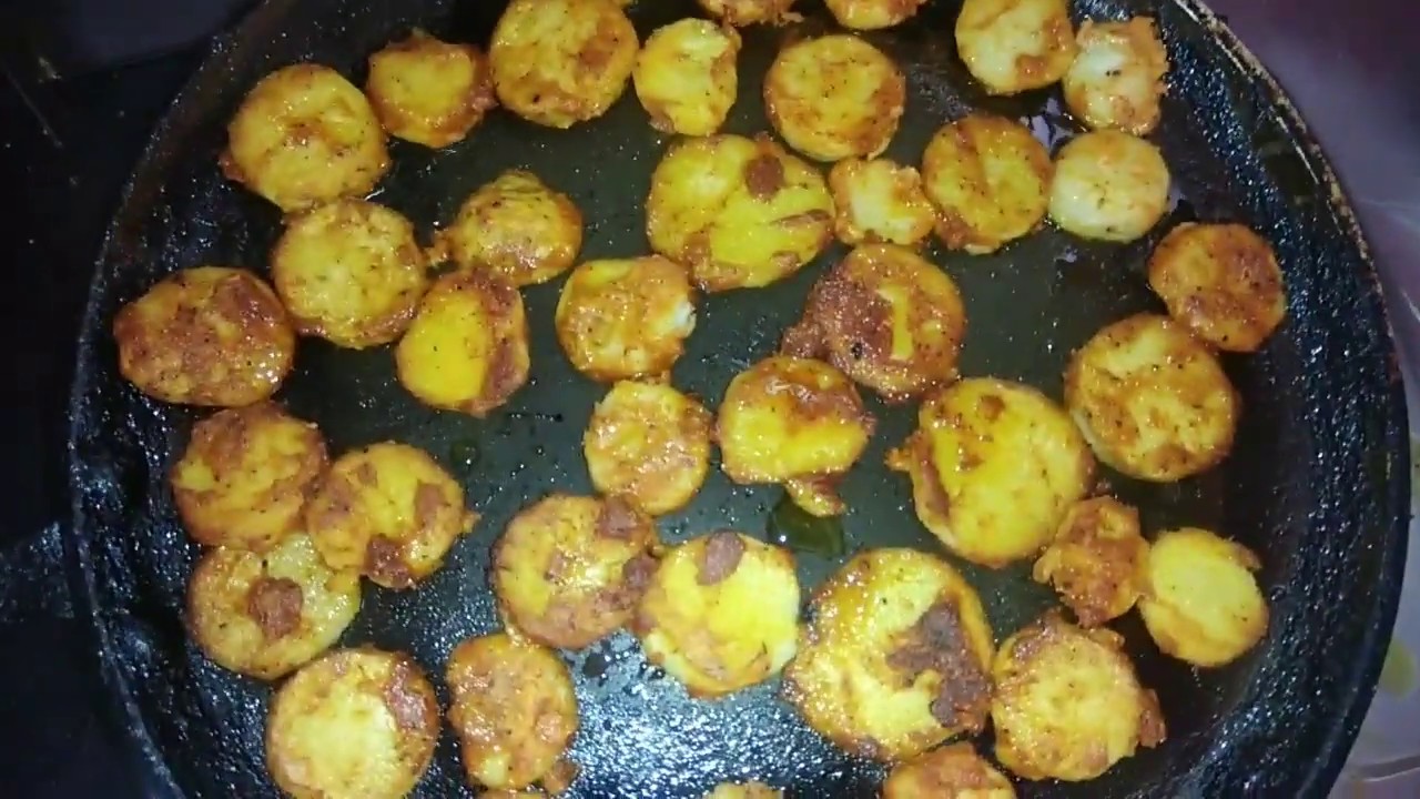 சேப்பங்கிழங்கு வருவல் | cheppankizhangu fry in tamil | simple ...