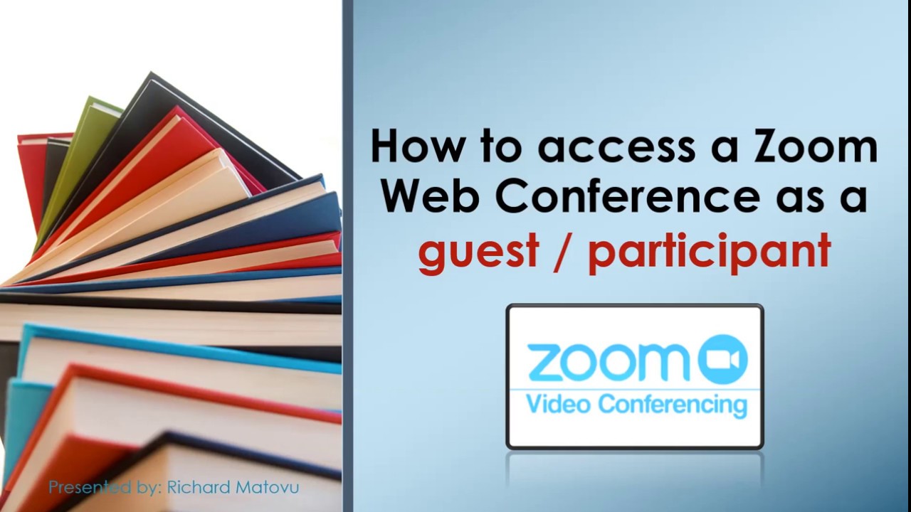Zoom guest / student: How to access a Zoom web conference as a guest ...