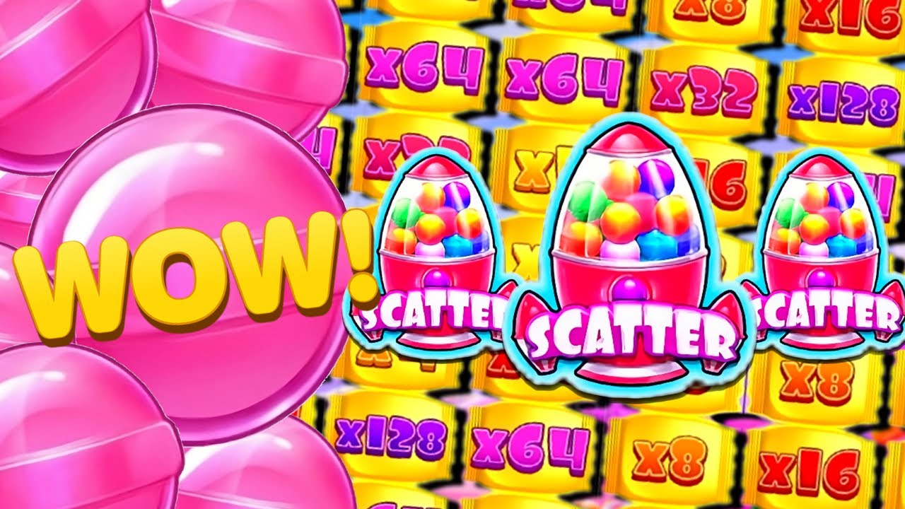 WE GOT A 4 SCATTER BONUS AND A RETRIGGER ON SUGAR RUSH - YouTube