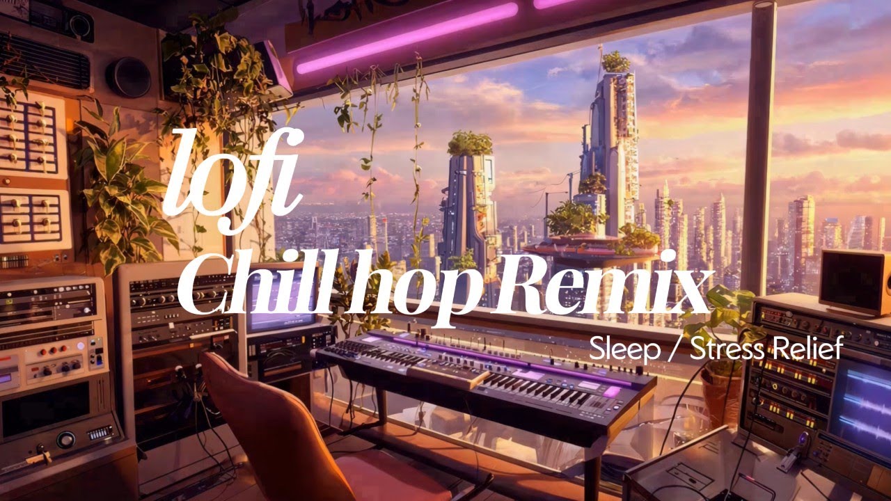 Chill Study Music Remix for Deep Focus & Relaxation Sleep Stress Relief ...