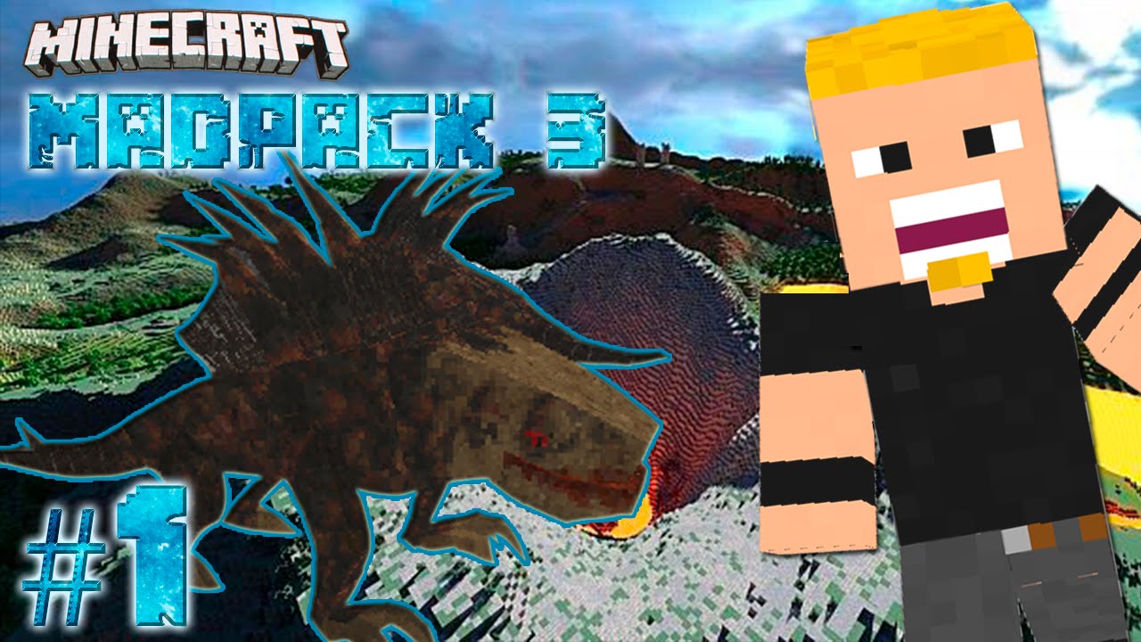 Chupacabra'lı Başlangıç! | Minecraft: MADPACK 3 - #1 - YouTube