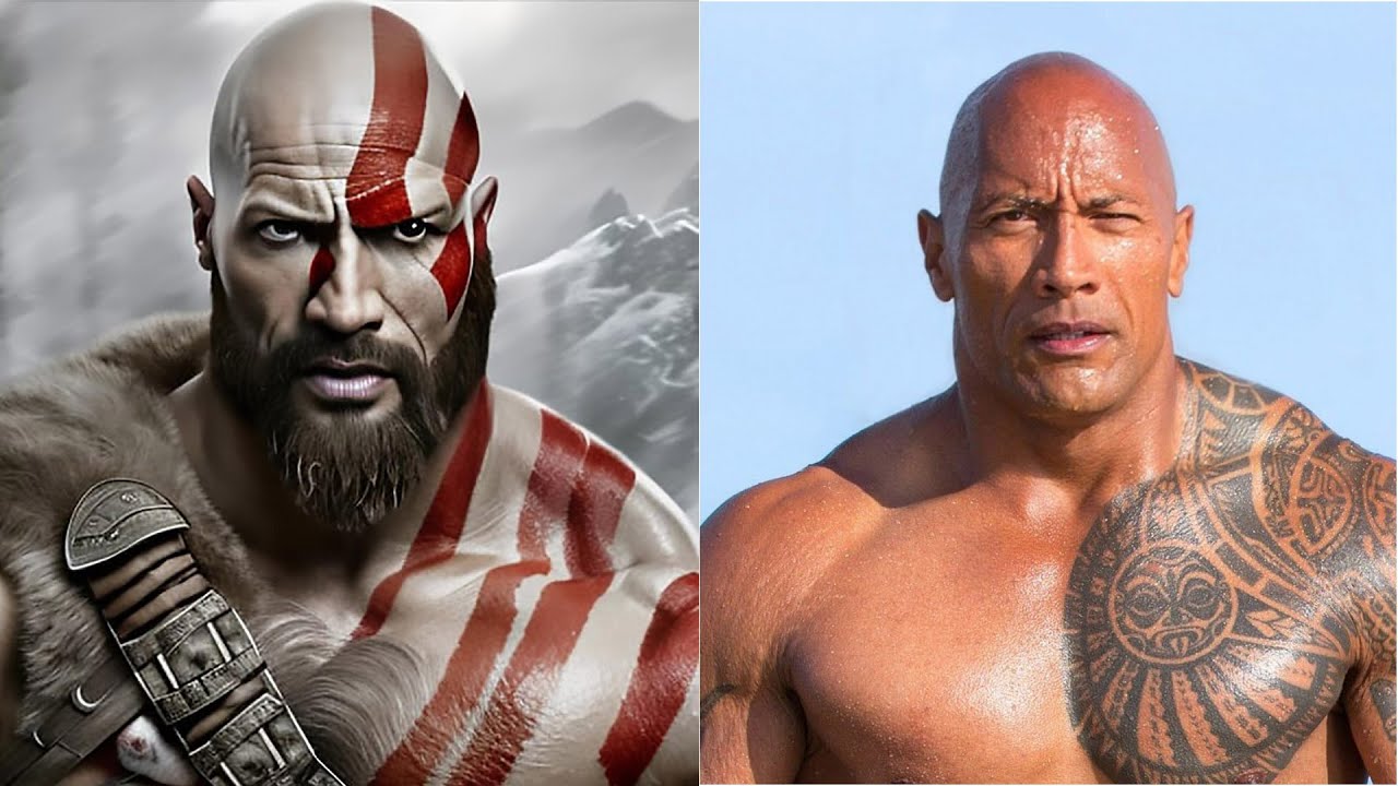Dwayne Johnson (The Rock) In Remake of God of War Movie - YouTube
