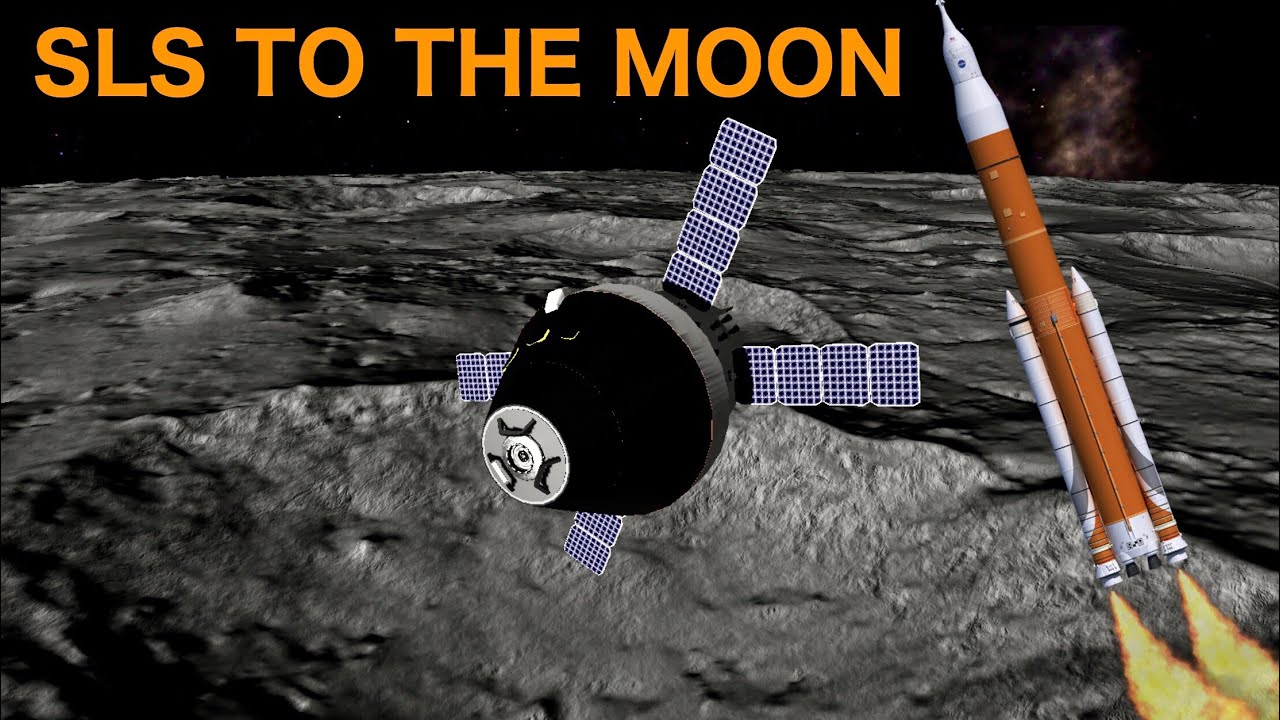 SLS TO THE MOON [SIMPLE ROCKETS 2] - YouTube