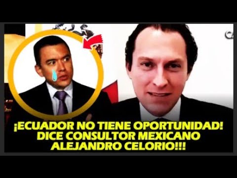 ¡ECUADOR NO TIENE OPORTUNIDAD! DICE CONSULTOR MEXICANO ALEJANDRO ...