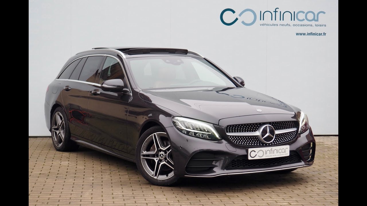 Mercedes Classe C 200d SW 160 AMG Line + Toit pano + Attelage + Full ...