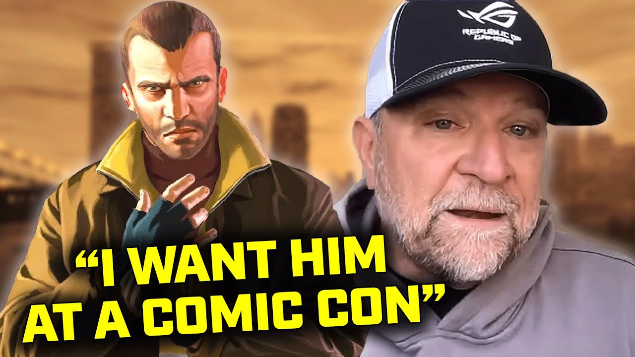 Ned Luke on Niko Bellic Actor Michael Hollick - YouTube